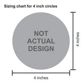 4in x 4in Red Sad Face Sticker - Walmart.com