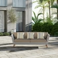 Amazonia Malta 4-Piece Conversation Set with Brown Cushions - Walmart.com