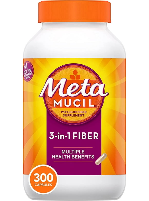 Metamucil Fiber Capsules in Metamucil - Walmart.com