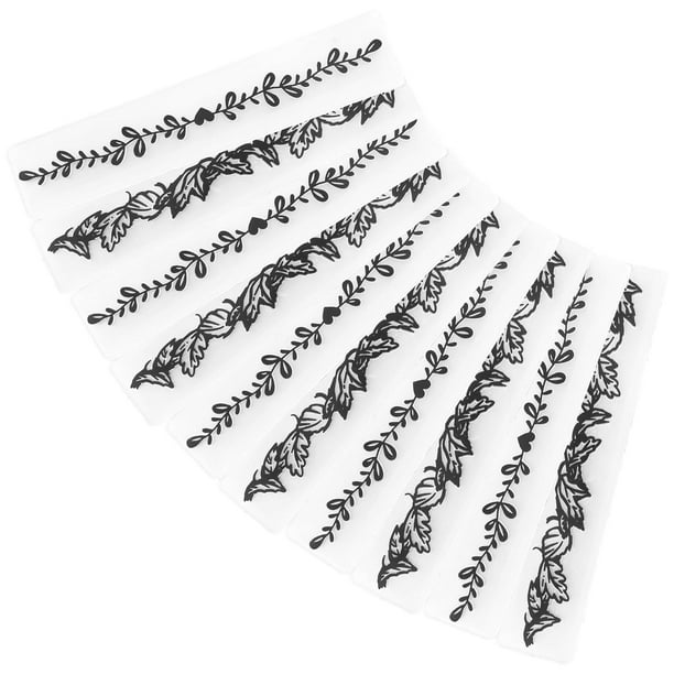 Carpetas de relieve de plástico, 10 piezas de carpetas de relieve de ...