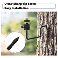 Trail Camera Tree Mount: 360 Degrees Adjustable Game Mount with 1/4 ...