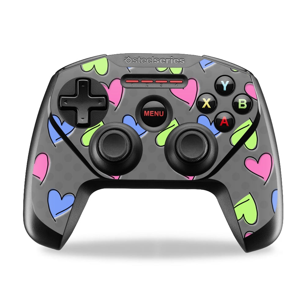 Skin Decal Wrap Compatible With SteelSeries Nimbus Controller Girly ...