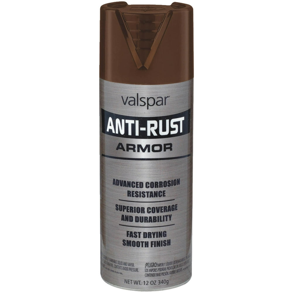 Valspar Armor Anti-Rust Spray Paint Enamel - Walmart.com - Walmart.com