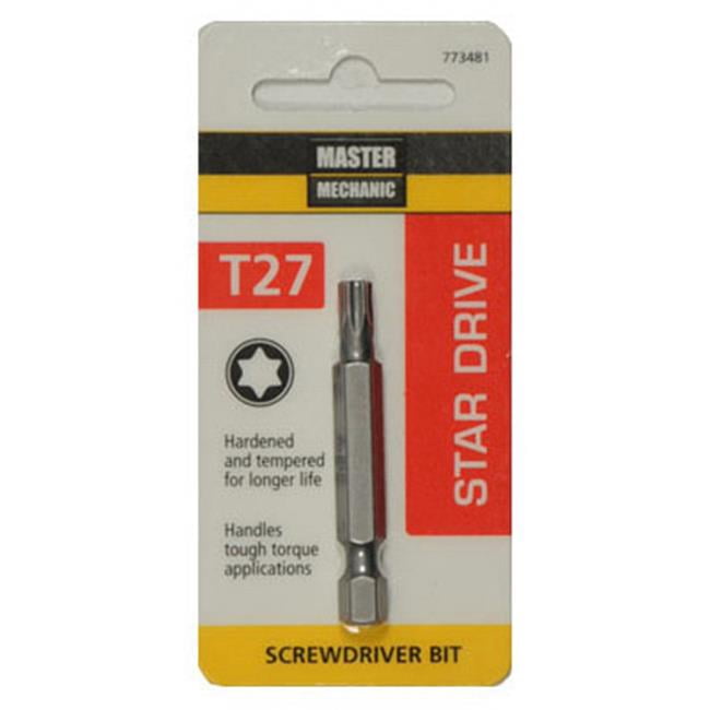 Disston 2 in. Torx 27 Master Mechanic Screwdriver Bit Pack of 6 ...