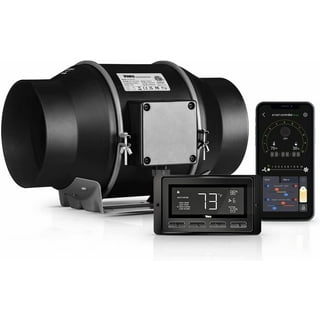 iPower 6 Inch Exhaust inline Axial Fan Ducting Ventilation Extractor ...