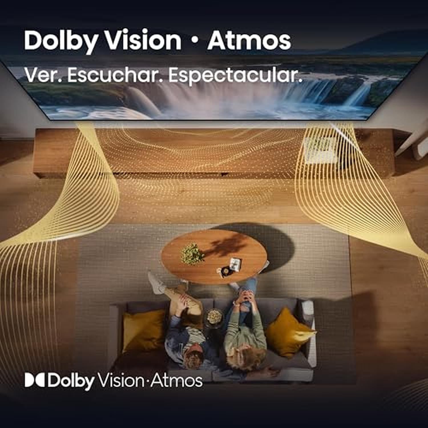 Hisense Television QD6QFM(Modelo 2025) Pantalla 55 Pulgadas,QLED Smart ...