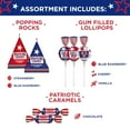 PartyWorks Patriotic Candy Assortment, Independence Day, July 4th ...