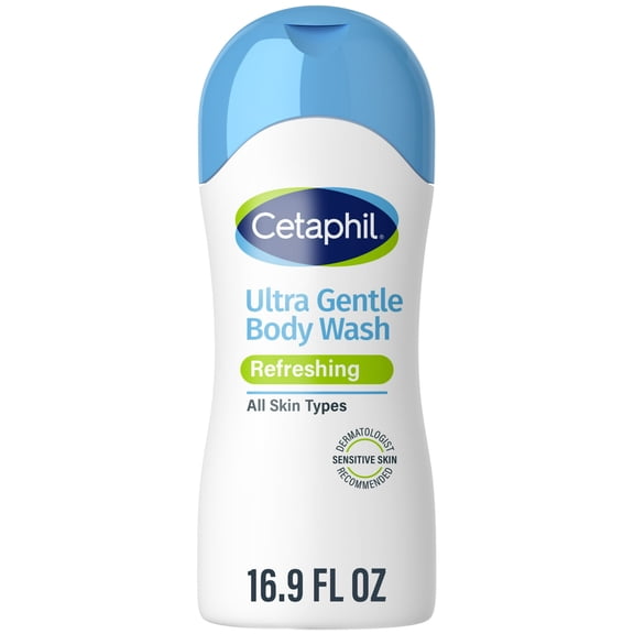 Cetaphil Ultra Gentle Body Wash, Skin Soothing, 16.9 oz (Pack of 4 ...
