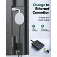 USB C to Ethernet Adapter for Chromecast and Google TV - USB C to RJ45 ...