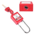 puresly 100 Pcs Keyed Differently Lock Out Tag Out with 100 Tags Lock ...