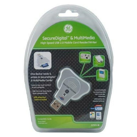 GE HO97931 Secure Digital & Multimedia Card Reader/Writer | Walmart Canada