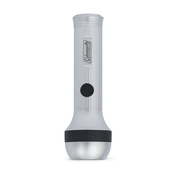 Coleman Classic 650 Lumens Rechargeable LED Flashlight, Silver ...
