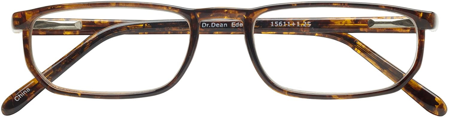 Dr. Dean Edell DDE/Premier Tortoise Rectangle with SH and DDE Case, +1. ...