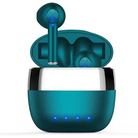 axGear Wireless Earbuds, Bluetooth 5.1 Headphones with Microphone ENC ...