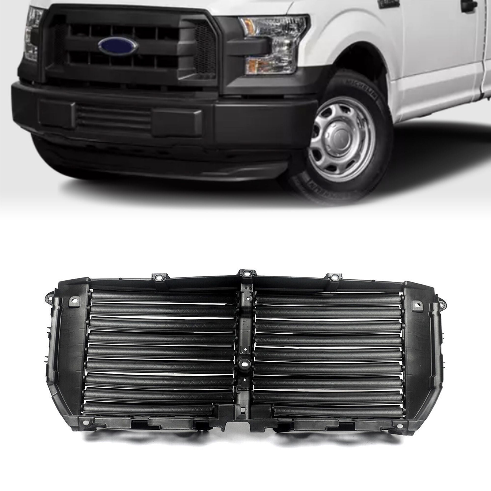 Upper Radiator Grille Air Shutter Control For 2015-2017 Ford F-150 ...