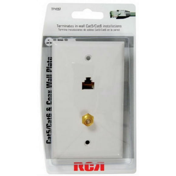 Dual Coax Wall Plates