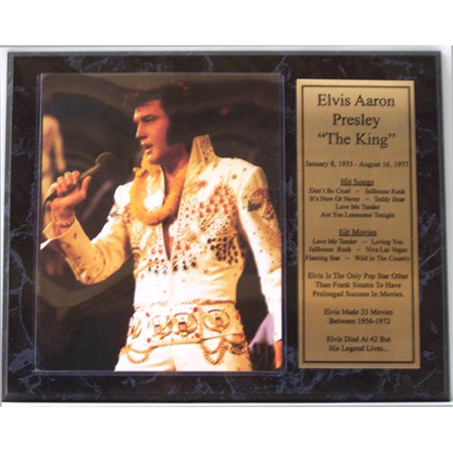 Encore Select 525-Elvis 12 x 15 Stat Plaque - ElvIs Presley | Walmart ...