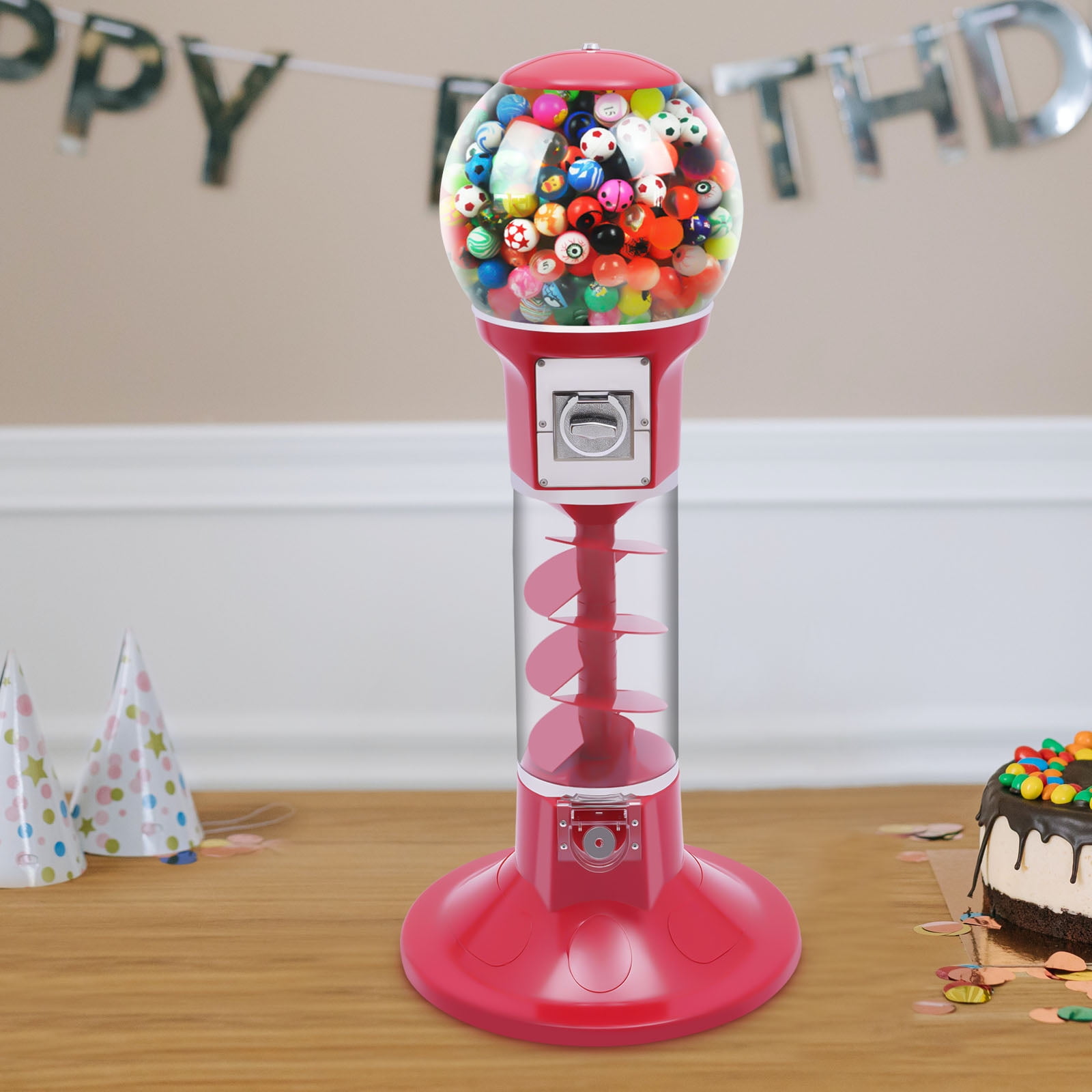 Miumaeov Vending Machine, Kids Twirling Style Candy Dispenser, 43 ...