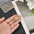80Pcs 8 Styles Zinc Alloy Linking Rings Diamond Shaped Mixed Color 9.5 ...