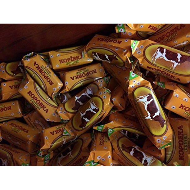 Imported Candy "Cow" (Korovka) (3 LBS) by Roshen. Includes HolanDeli ...