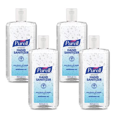 PURELL Advanced Hand Sanitizer Gel, Small Travel Size, 36-1oz Bottles ...