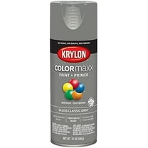 12 oz Krylon K05513007 Classic Gray COLORmaxx Paint & Primer Spray ...