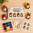 2026 Limited Edition 3D Beaded Book Lover Gnome DIY Kit, 4 Gnome ...