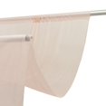Efavormart Blush Sheer Ceiling Drape – 10ft x 32ft Extra Long Drapery ...