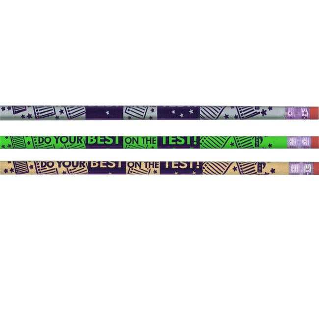 Moon Products Do Your Best on the Test Pencils, 12 Per Pack, 12 Packs ...