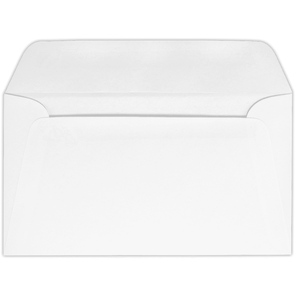LUXPaper #6 3/4 Regular Envelopes, 3 5/8 x 6 1/2, Bright White, 50/Pack ...