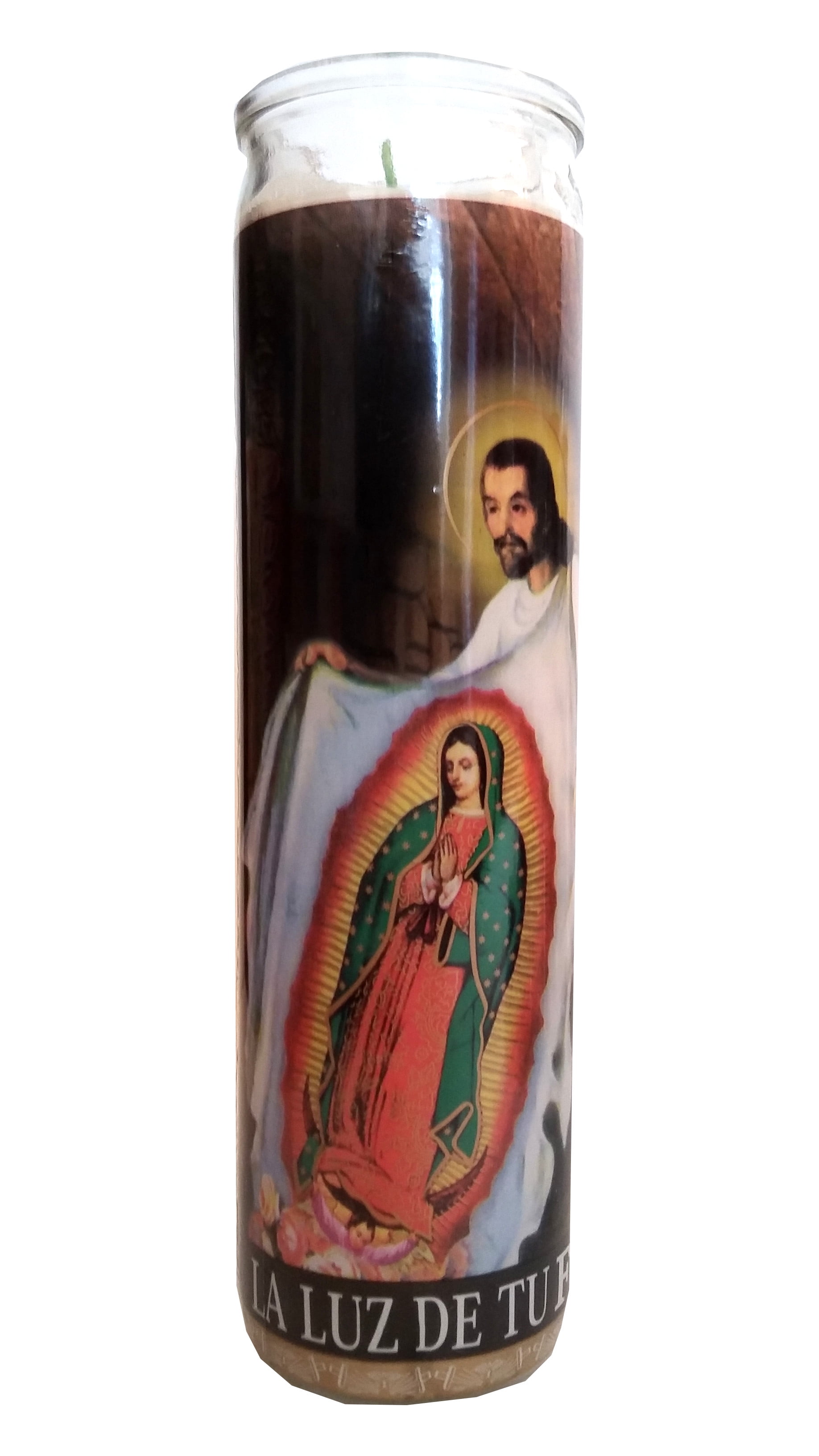 Juan Diego Devotional Candle (La Luz de Tu Fe) - Walmart.com