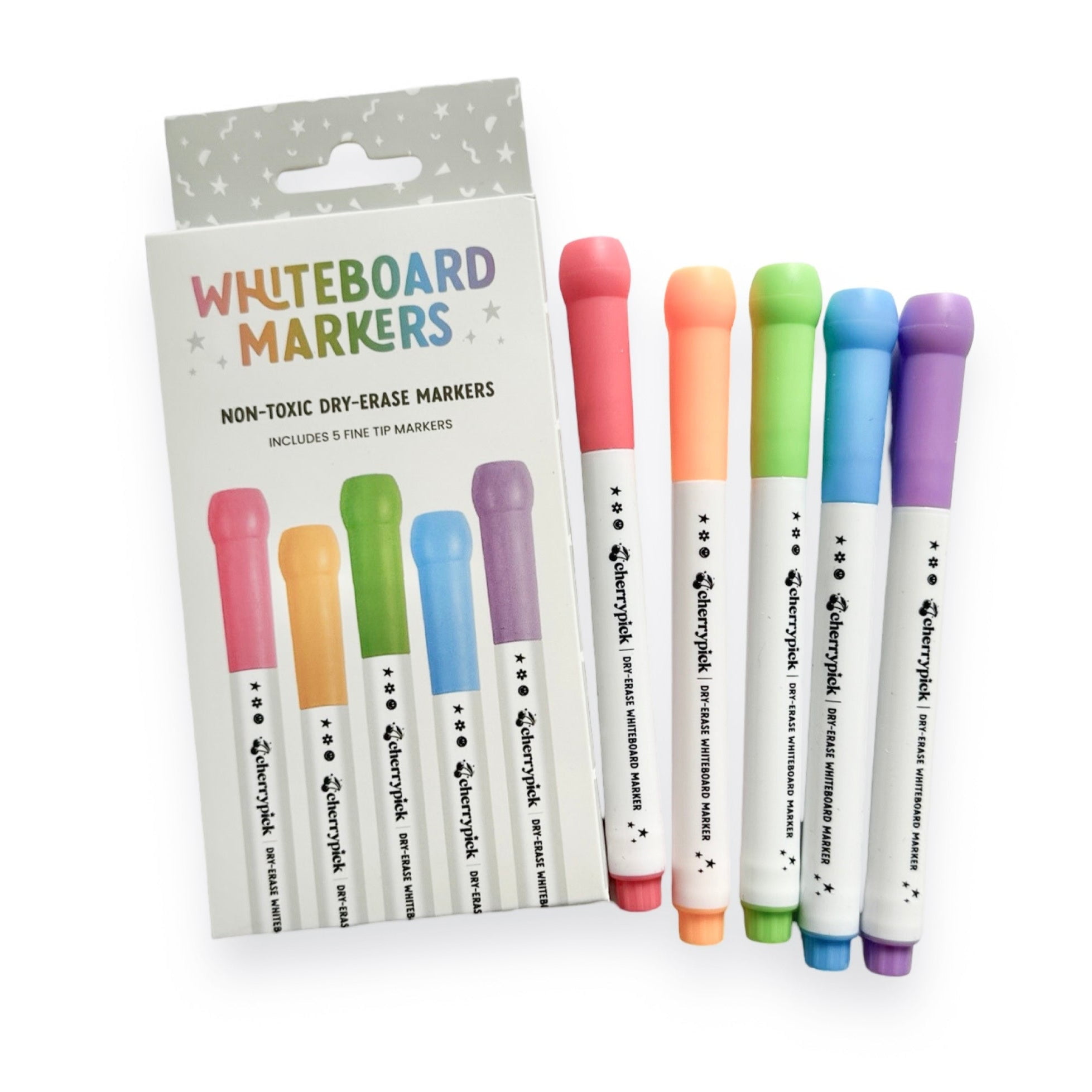 Click here for Cherrypick Whiteboard Dry-Erase Markers (5pc) prices