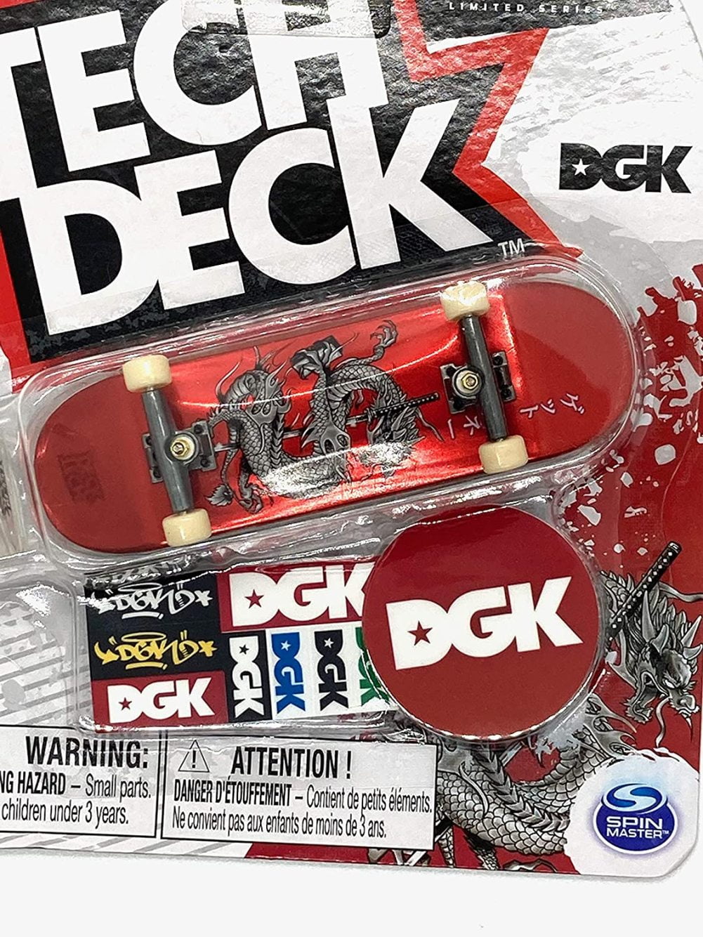 Buy Tech Deck World Edition Limited Series - DGK Get Money Skateboard ...
