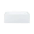 Voltaire 54 x 30 Skirted Right Drain Soaking Apron Bathtub in Glossy ...