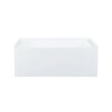 Voltaire 54 x 30 Skirted Right Drain Soaking Apron Bathtub in Glossy ...
