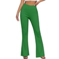 CHEEREAM Womens Baggy Active Pants Athletic Straight Wide Leg Waisted ...
