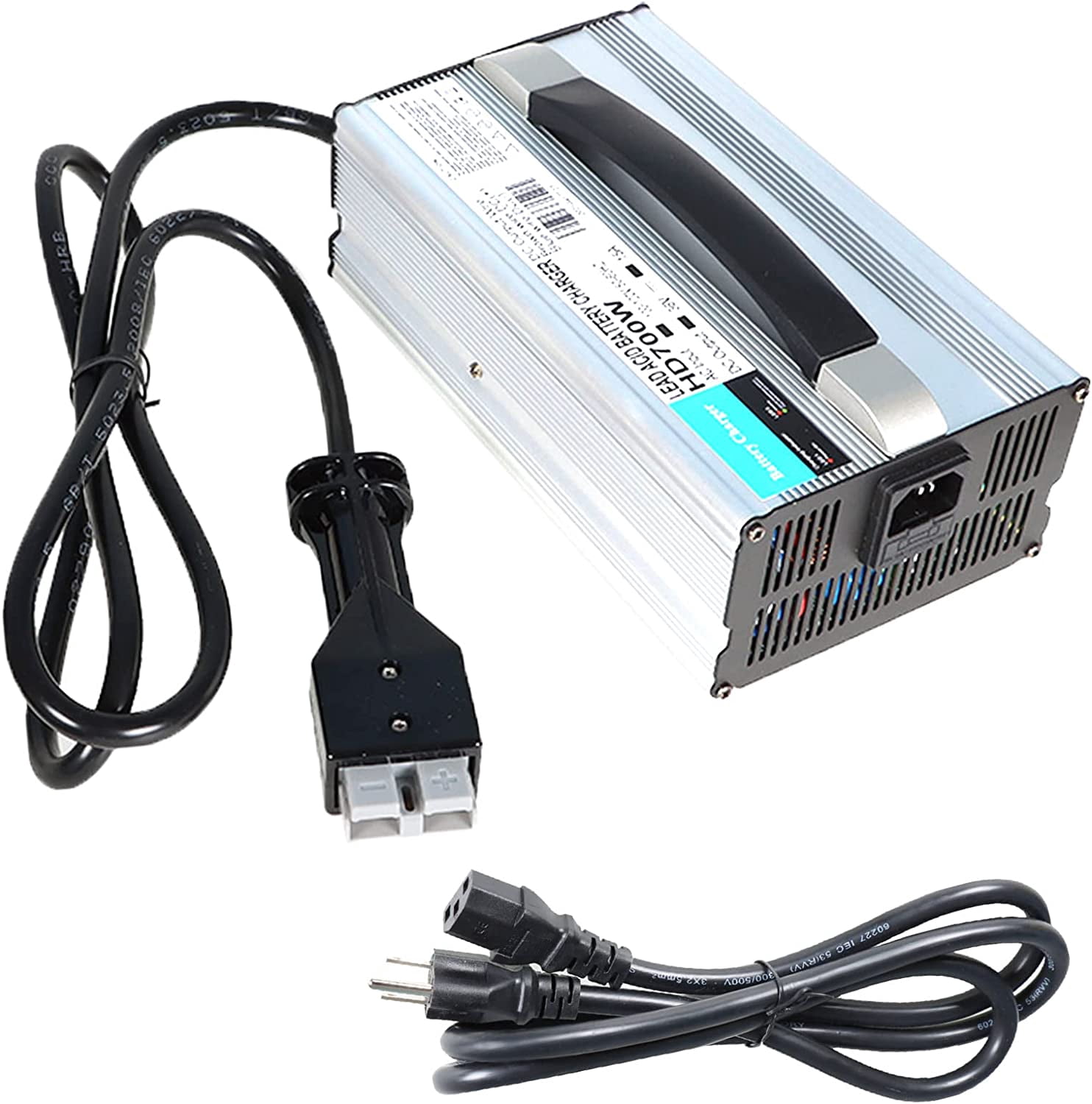 ALL-CARB 36 Volt 15 Amp Battery Charger w/ SB50 Style Plug Handle ...