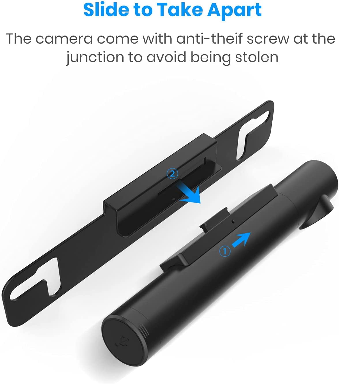 Buy AUTO-VOX TW1 Wireless Backup Camera for Truck.RV, Vehicle Front ...