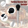 2026 Large Turkey Baster for Cooking Stainless Steel Syringe with ...