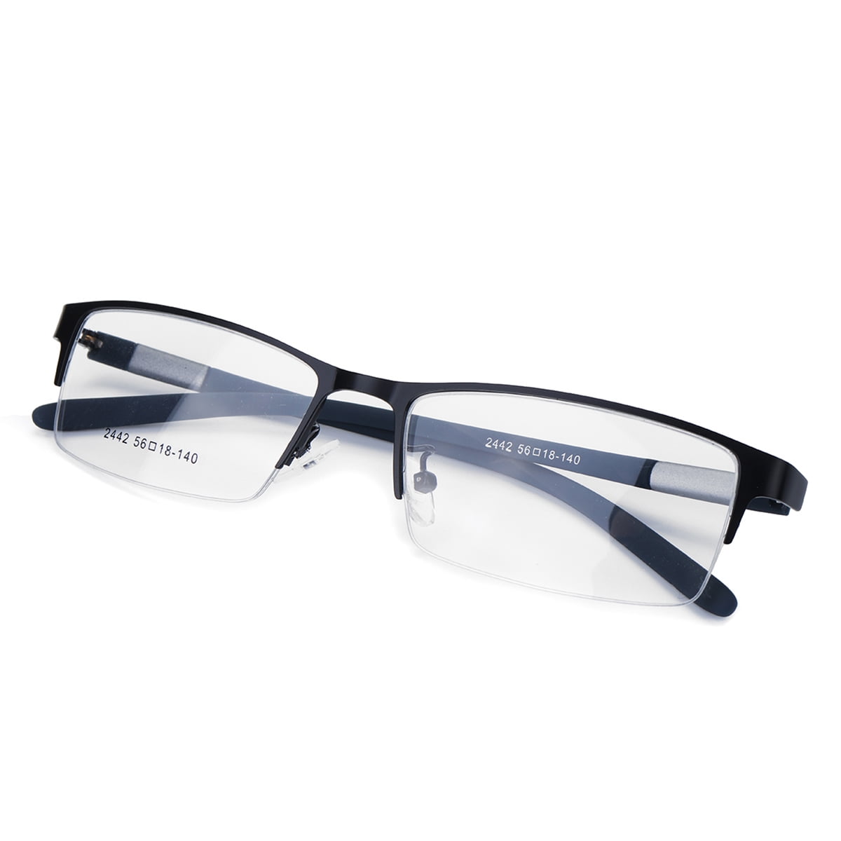 Fashion Men Half Rimless Metal Eyeglasses Frames Myopia Glasses Optical Walmart Canada