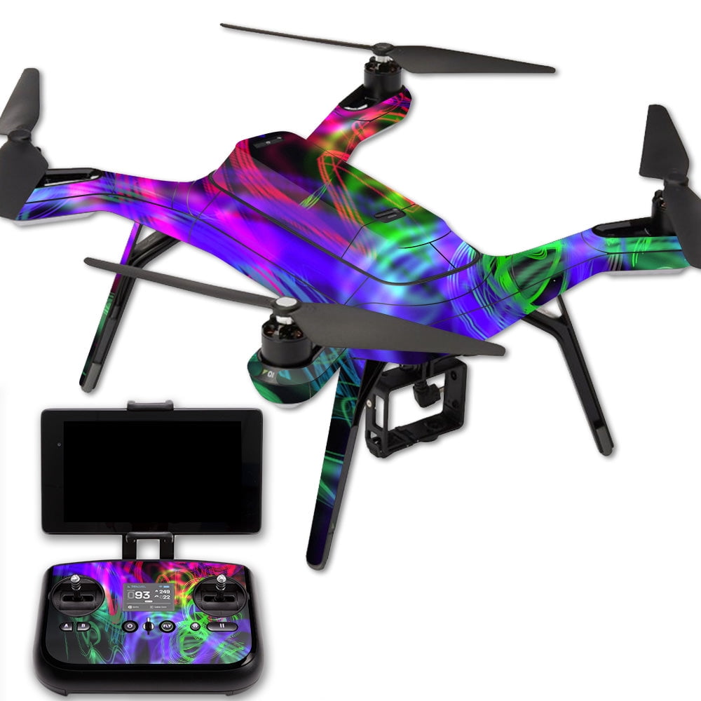 Skin Decal Wrap Compatible With 3DR Solo Drone Quadcopter Sticker ...