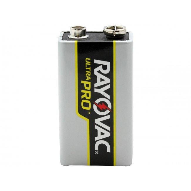 Rayovac RAYOVAC-AL-9V Ultra Pro Alkaline Battery with Snap Connectors ...