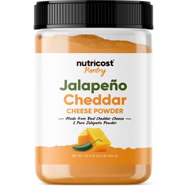 Nutricost Pantry Dried Yellow Cheddar Cheese Powder Mix, 2.5 Pounds ...