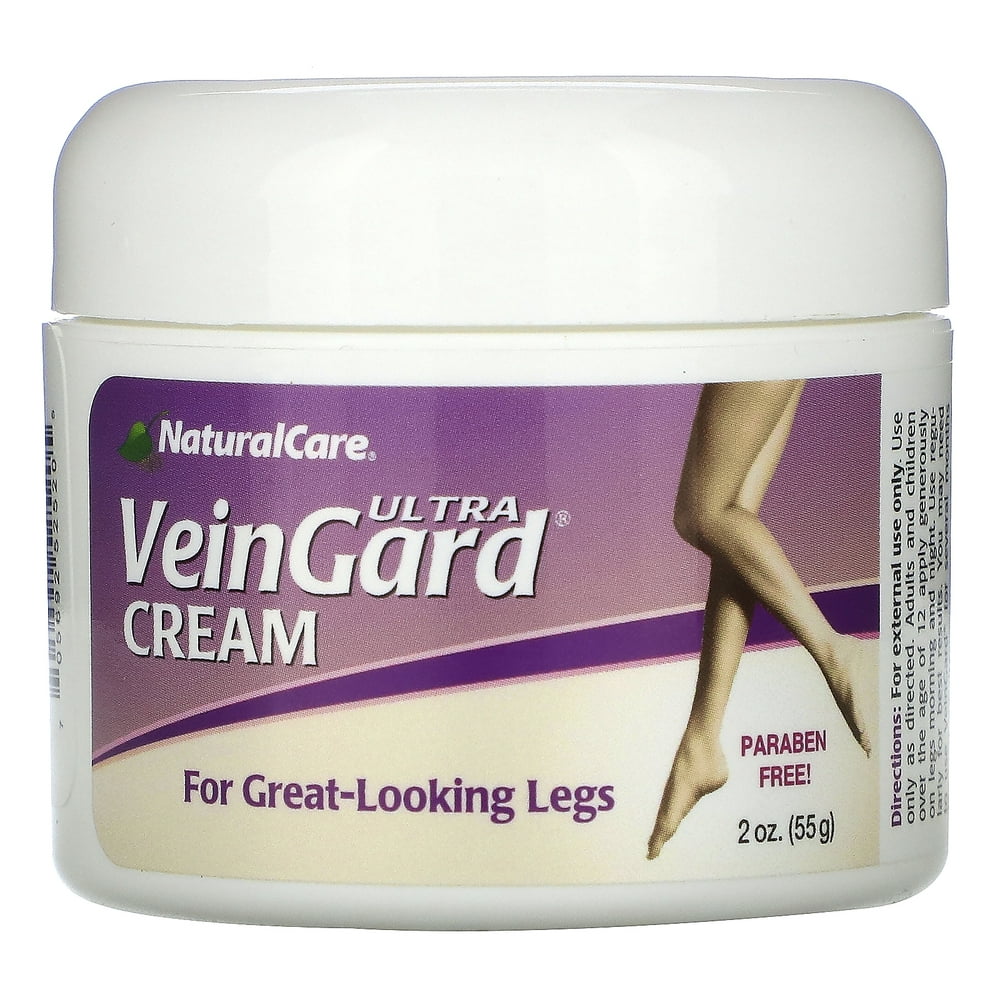 NaturalCare Ultra Vein-Gard Cream, 2.25 oz (64 g) - Walmart.com ...