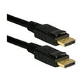 QVS 6ft DisplayPort Digital A/V UltraHD 4K Black Cable with Latches - Walmart.com