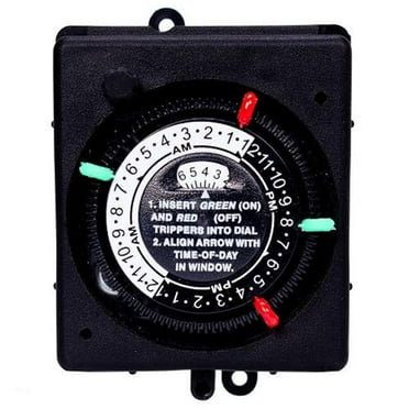 Coleman Cable 59104RWD 40 Amp Outdoor Waterproof Timer - Walmart.com