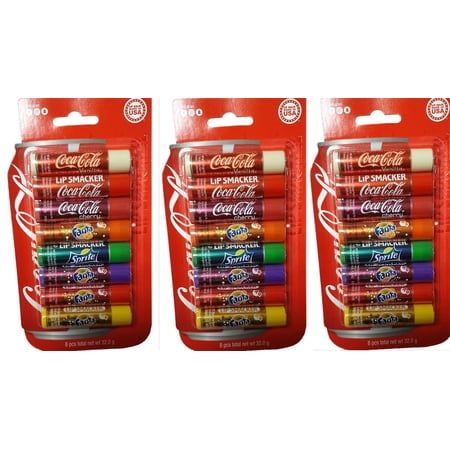 Lip Smacker Coca Cola Lip Balms -8 Pieces (3-Pack) - Walmart.ca