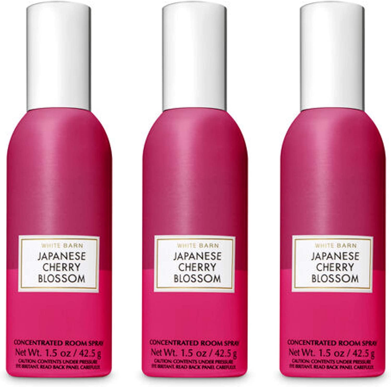 White Barn JAPANESE CHERRY BLOSSOM [3-PACK] Concentrated Room Spray 1.5 ...