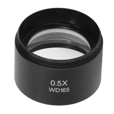 Auxiliary Objective Lens, Good Replacement Professional 0.5X Microscope ...