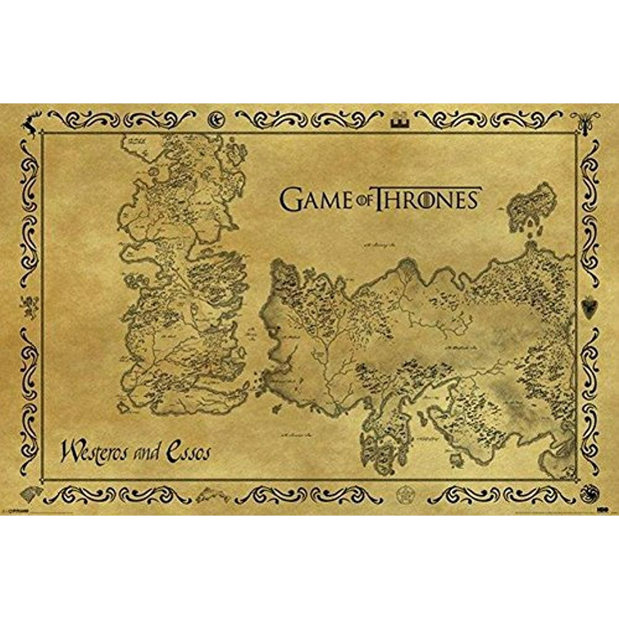 Essos Map Official